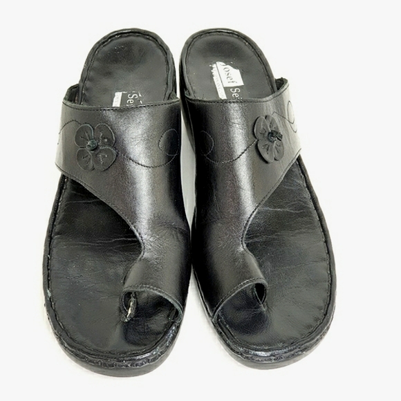 Josef Seibel | Shoes | Joseph Seibel Leather Comfort Platform Wedge ...